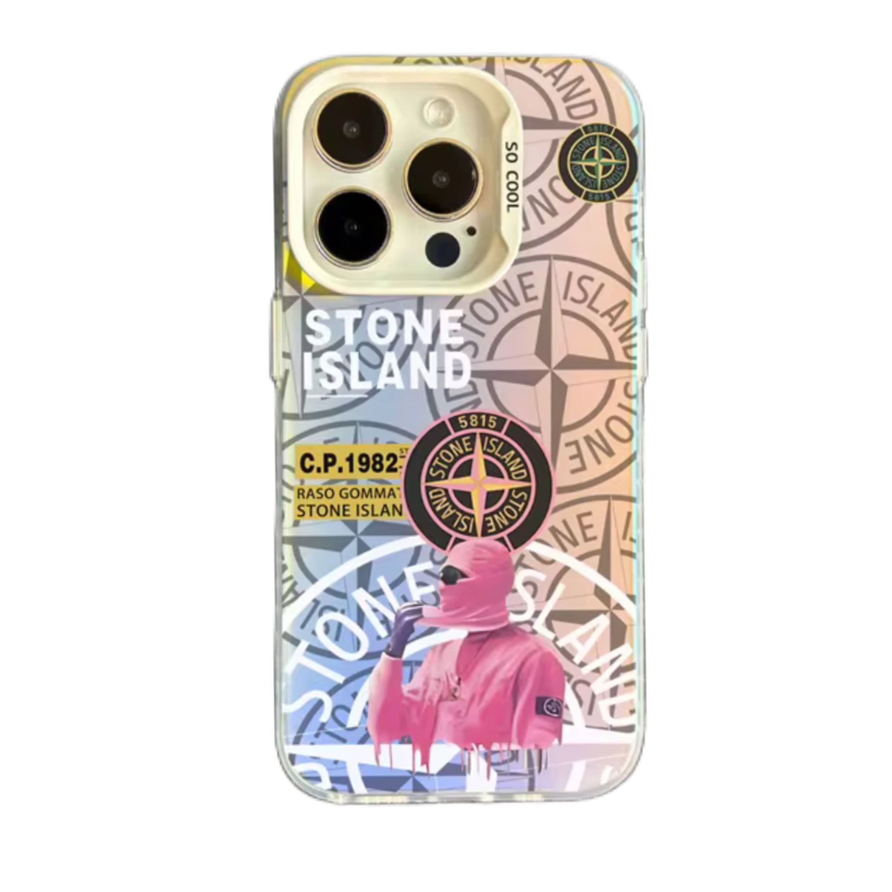 Coque Stone Island Multicolore - SharkStickers